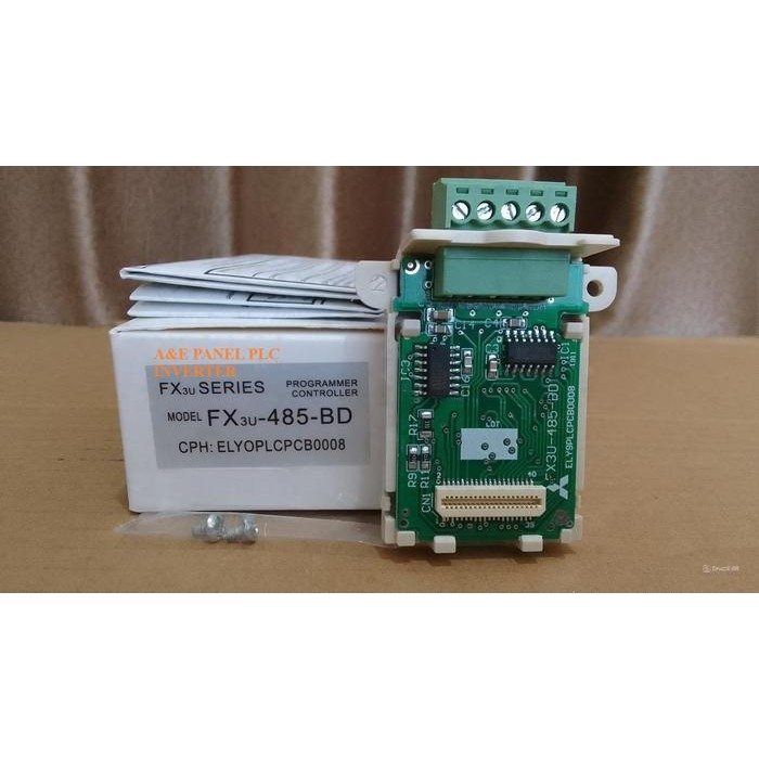 Jual Plc Mitsubishi Fx3U-485-Bd Rs485 Board Communication Fx3U | Shopee ...
