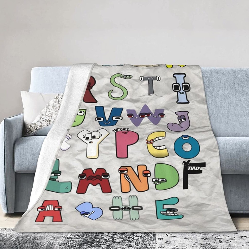 Jual Alphabet Lore Flanel Selimut Anime Kartun Super Lembut Mikro Cocok ...