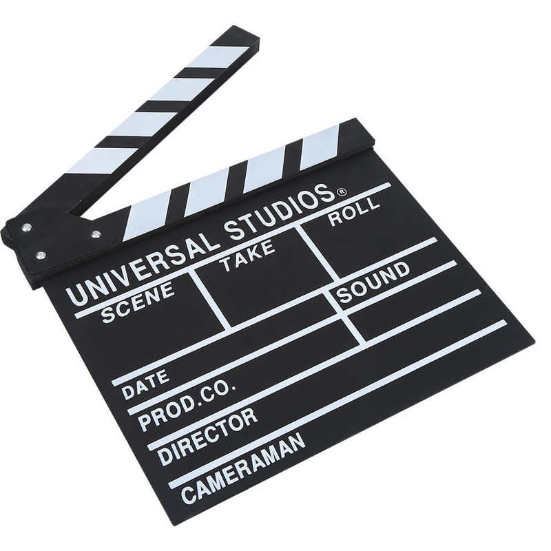 Jual Kayu Sutradara Adegan Clapperboard TV Film ClapperBoard Sutradara ...