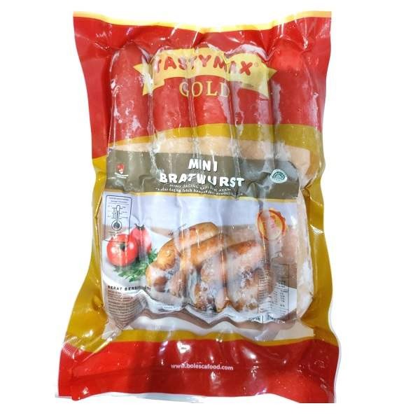 Jual Tastymax Bratwurst Mini 500 G Shopee Indonesia