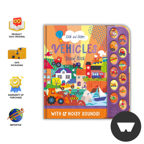 Jual Npp - 12 Button Sound Book - Vehicles | Shopee Indonesia