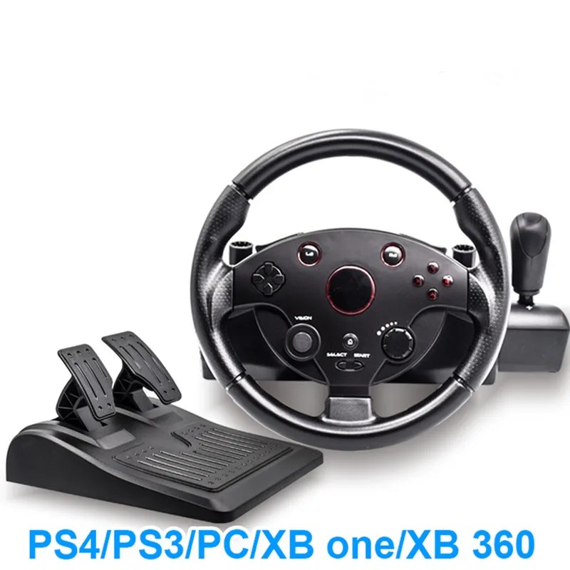 Jual Ps 4 3 Pc Racing Game Steering Wheel Computer Usb Real Driving ...