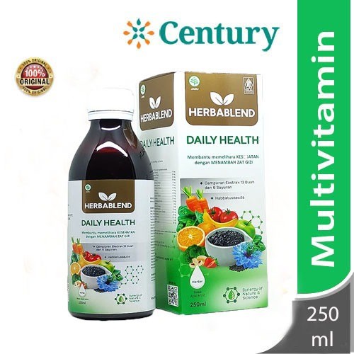Jual HERBABLEND DAILY HEALTH 250ML / EKSTRAK SAYURAN / EKSTRAK BUAH ...