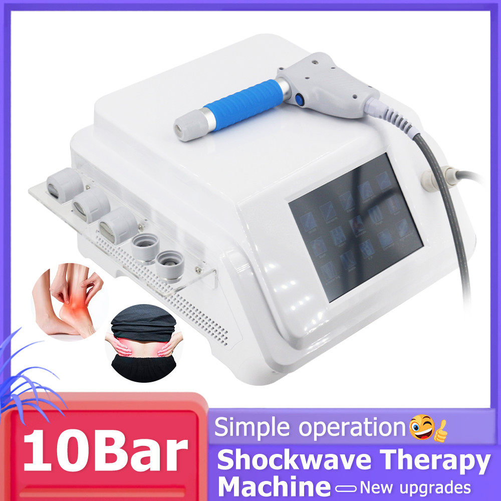 Jual 10Bar Shockwave Therapy Machine Pain Relief Physiotherapy ...