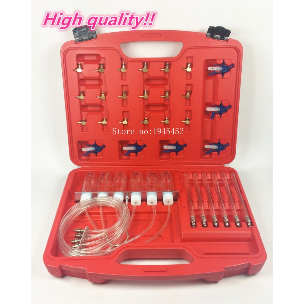 Jual Diesel Common Rail Injector Flow Meter With 24 Adaptors Fuel Line ...