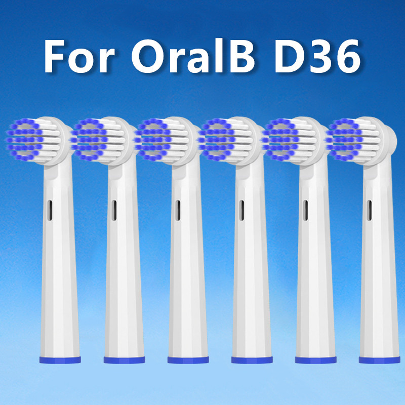 Jual 4/8/12/16Pcs For Oralb D36 Replacement Toothbrush Heads Sonic ...