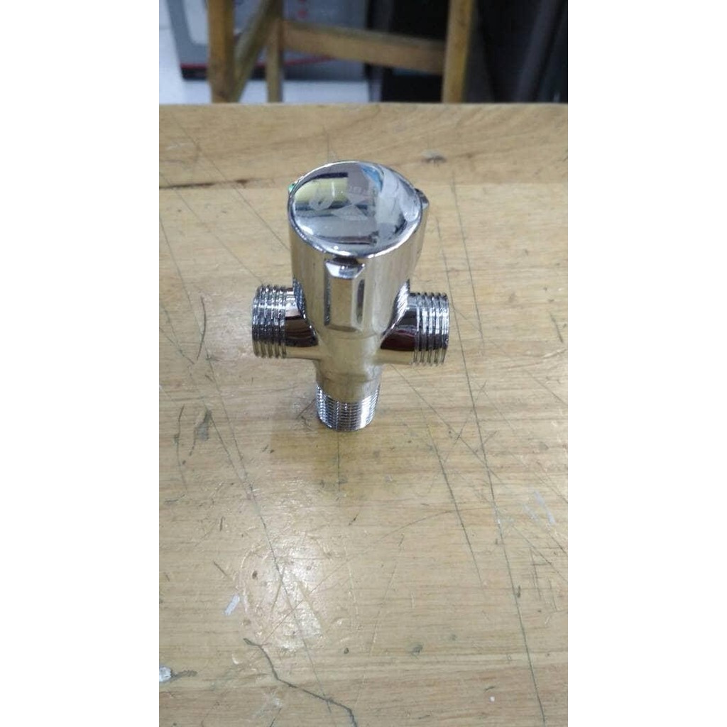 Jual stop kran te/ kran t cabang stainless closet kamar mandi model ...