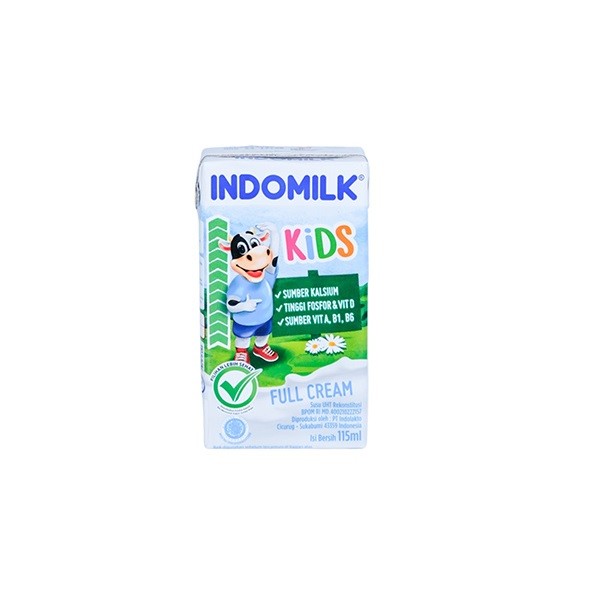 Jual INDOMILK KIDS FULL CREAM 115 ML | Shopee Indonesia