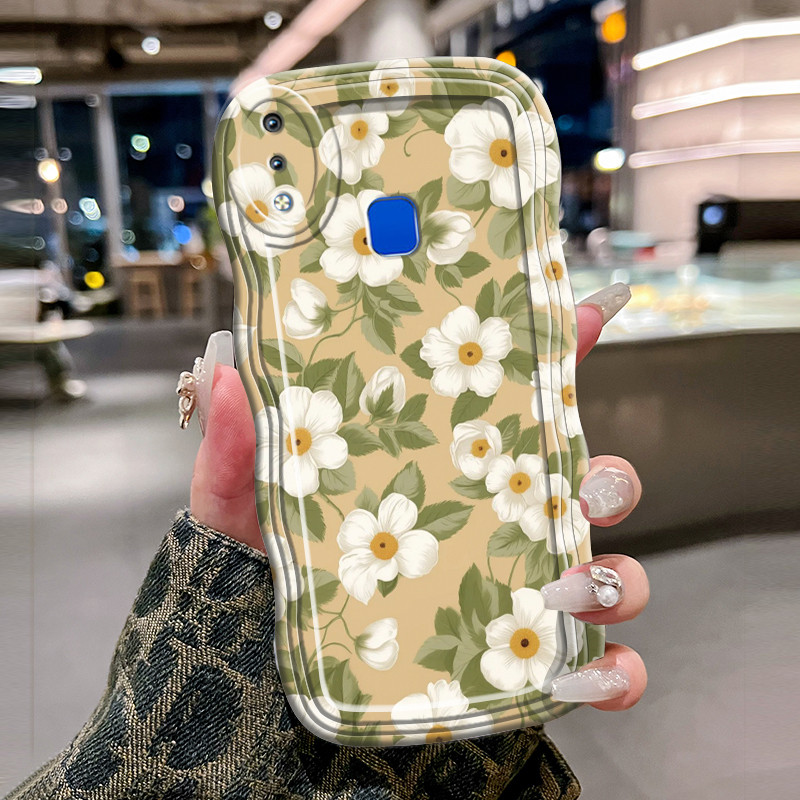 Jual Casing Hp Untuk VIVO Y91 Y91i Y93 Y95 Y91C Y1s Y90 Case Krim ...