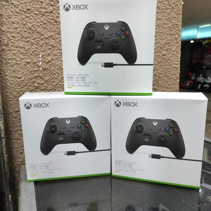 Jual Stick Stik Xbox Series X/S Wireless Controller + Usb C Cable/Kabel | Shopee Indonesia