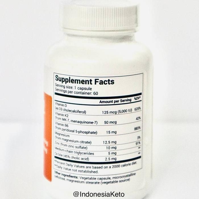 Jual Slimora- Dr Berg Vitamin D3 K2 , 60 Caps , 5000 Iu | Shopee Indonesia