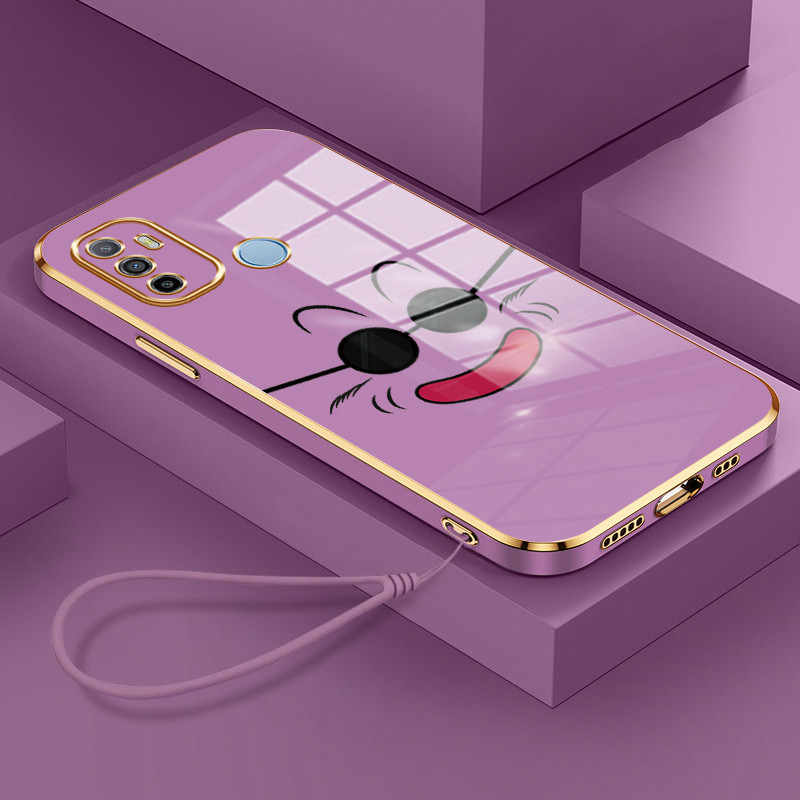 Jual Casing Hp Untuk OPPO A53 2020 A33 2020 A53s 4G A32 A11s Case Emoji ...