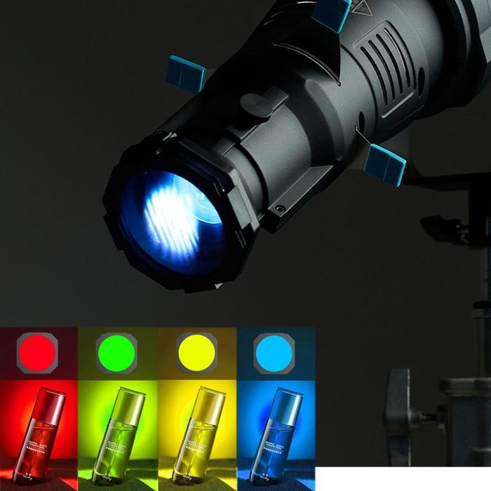 Jual WNG optical snoot kit projector spotlight mount 36\19 gobo set ...