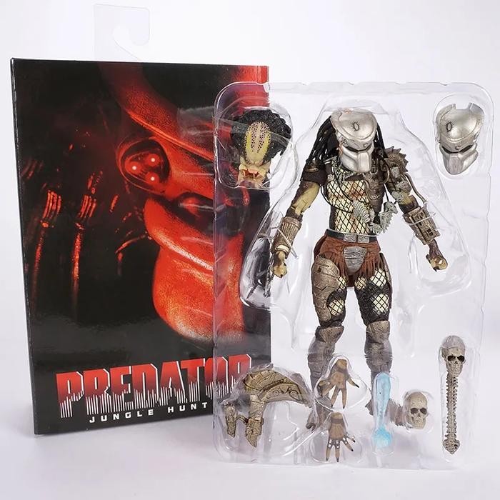 Jual Neca Ultimate Predator Jungle Hunter KWS Action Figure | Shopee ...