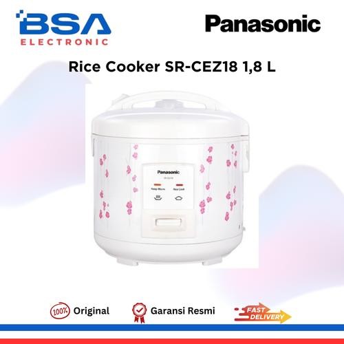 Jual PANASONIC RICE COOKER / MAGIC COM SR-CEZ 18 / SR-CEZ18 (1,8 LITER ...