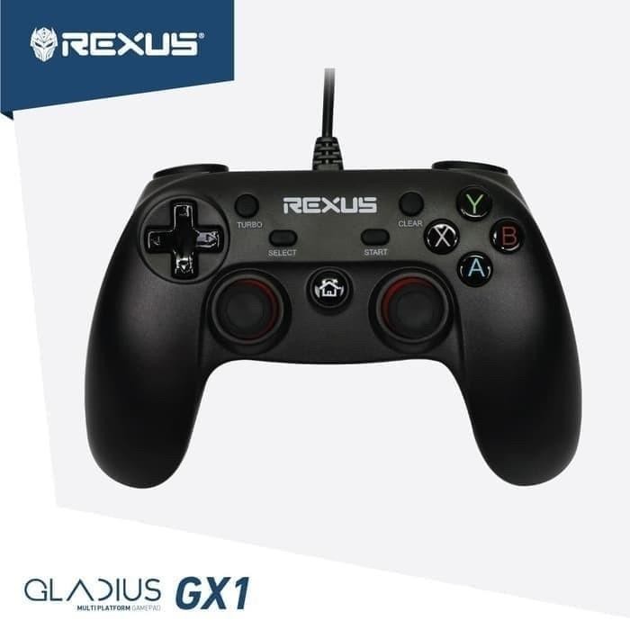 Jual Rexus GX1 Gladius Pro Gaming Gamepad - Joystick / Stick Game ...