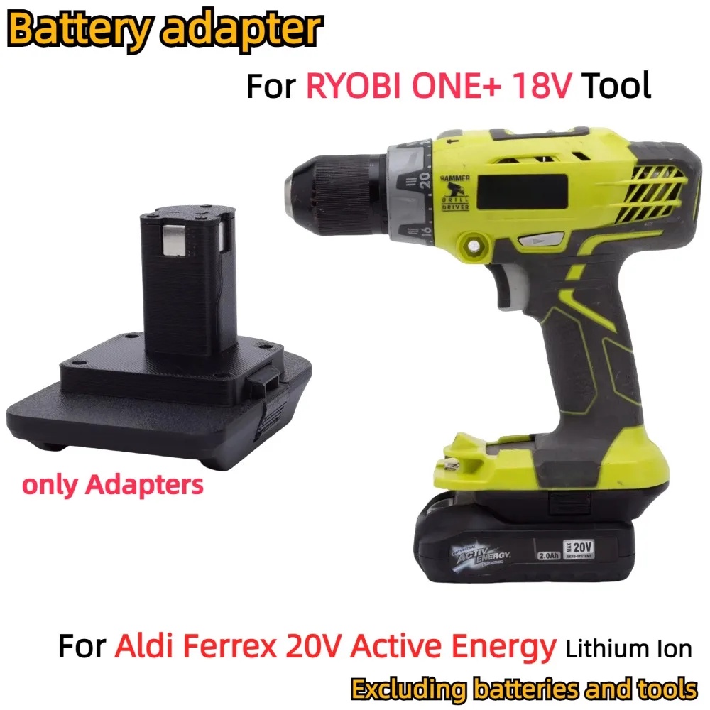 Jual DOSD Aldi Ferrex 20V Active Energy Li-ion TO FOR RYOBI ONE+ 18V ...