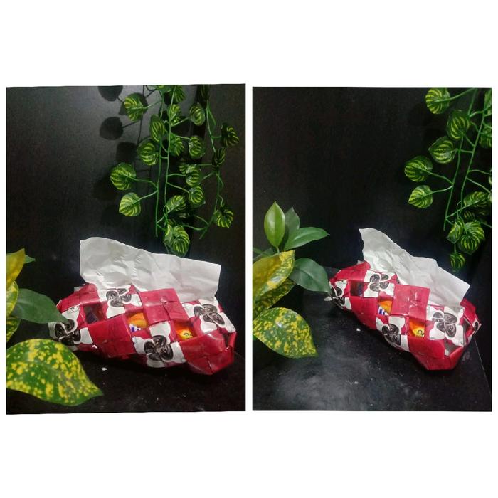 Jual NEW PRODUK TEMPAT TISSUE DAUR ULANG DARI BUNGKUSAN KOPI MODEL ...