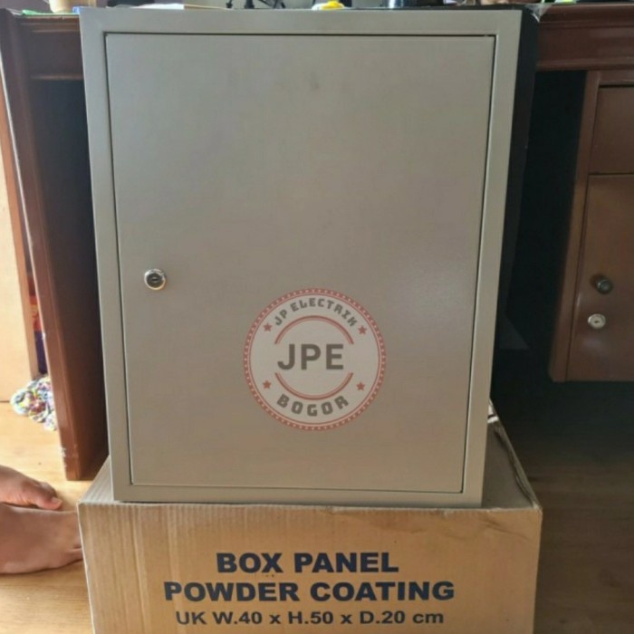 Jual Box Panel Listrik Indoor 40x50x20 Plat 1mm Powder Couting | Shopee ...