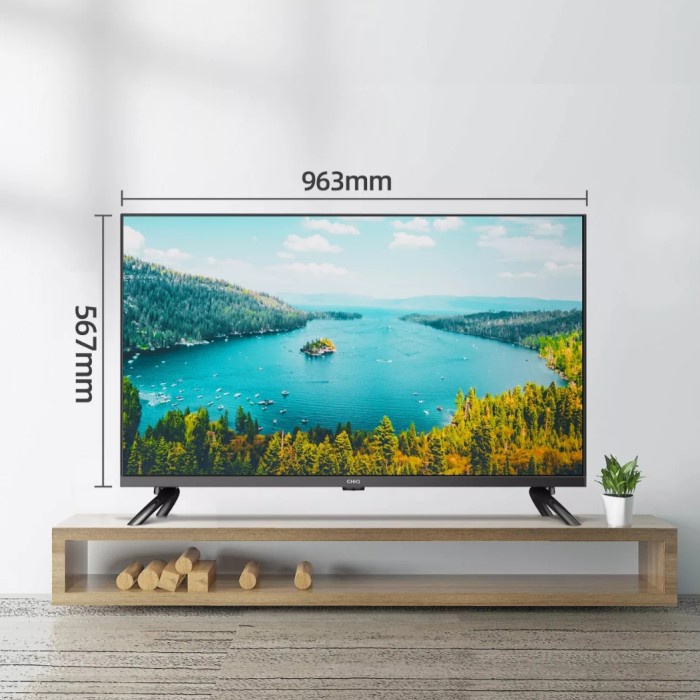 Jual Led Tv Chiq L43G7P 43" 43 Inch Fhd Smart Android 11 Hdr Frameless | Shopee Indonesia