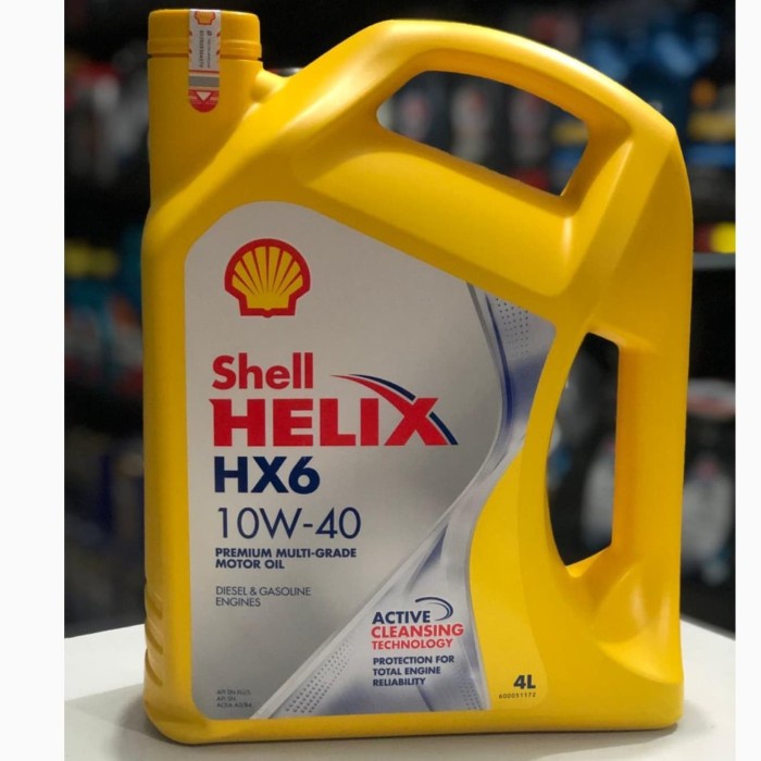 Jual Shell Helix Hx6 10W-40 Galon 4L | Shopee Indonesia
