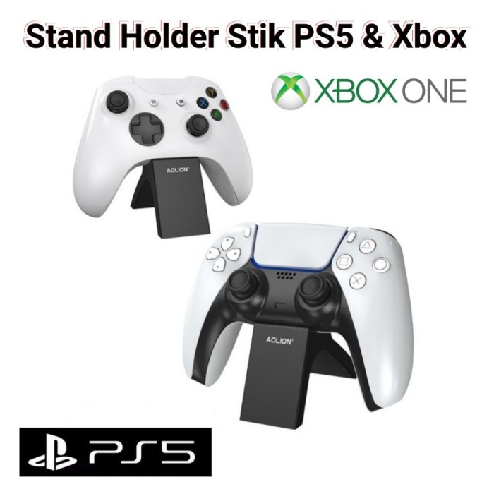 Jual Aolion Ps5 Xbox One Ps3 Ps4 Pro Controller Switch Stick Stik Stand ...