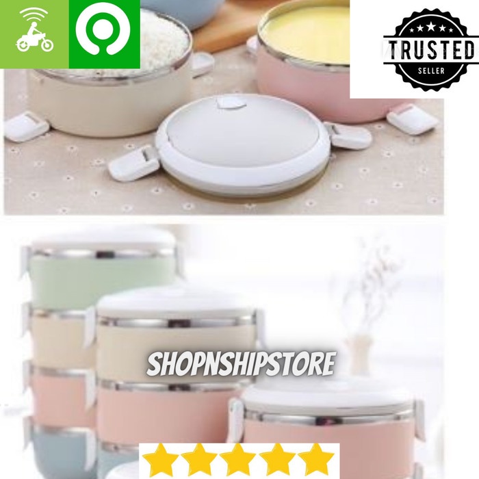 Jual Trifood Safer / Rantang Makan 3 Susun | Shopee Indonesia