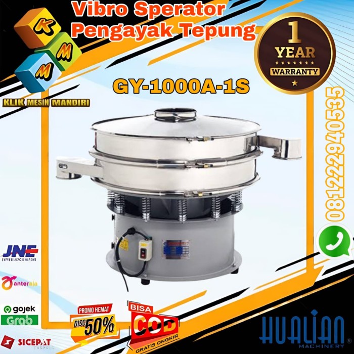 Jual MESIN AYAK VIBRO SEPERATOR TAIWAN GY-1000-1S | Shopee Indonesia