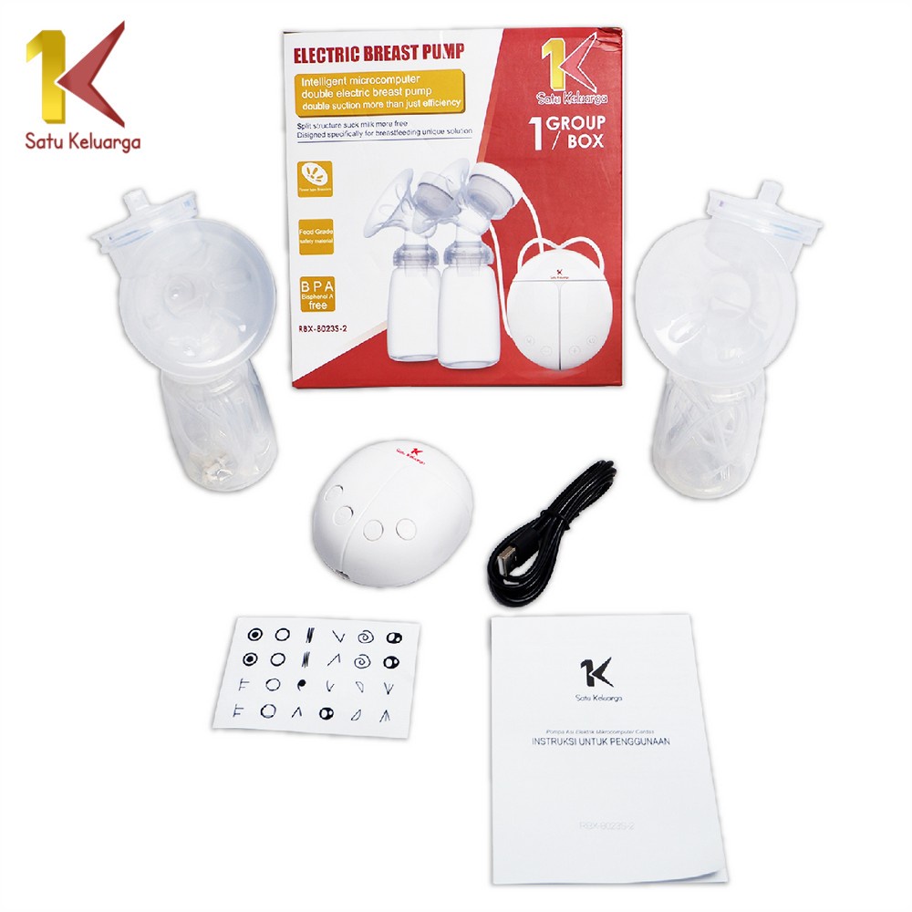 Jual Promo Satukeluarga Pompa Asi Elektrik Otomatis 2 Botol Susu C24 ...