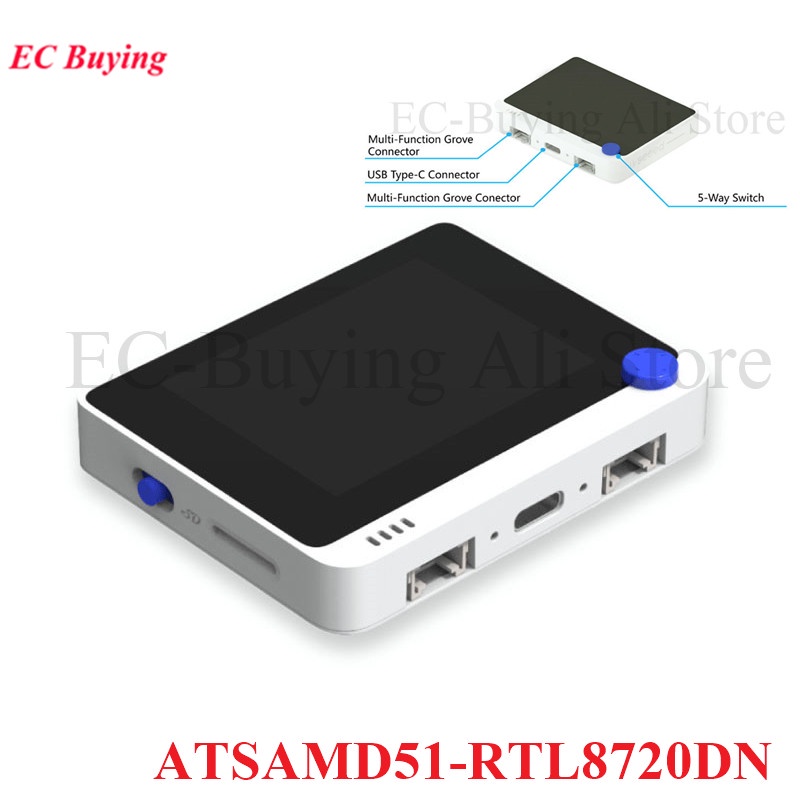Jual MEPI Wio Terminal ATSAMD51 ATSAMD51-RTL8720DN Core with Realtek ...