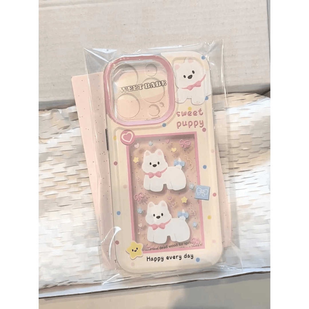Jual Soft Berwarna Merah Muda Terbaru Puppy Casing Redmi 15C A5 13x Note 14 4G 5G Pro Plus 14C ...