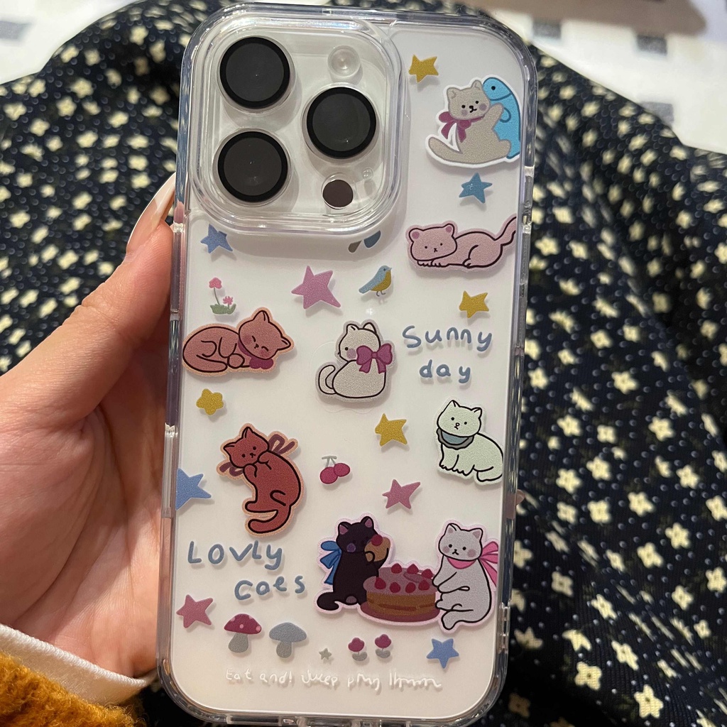 Jual Anti Kuning Terbaru Kucing Clear Casing Samsung A17 5G A07 A55 5G A35 A15 A05S Galaxy A06 ...