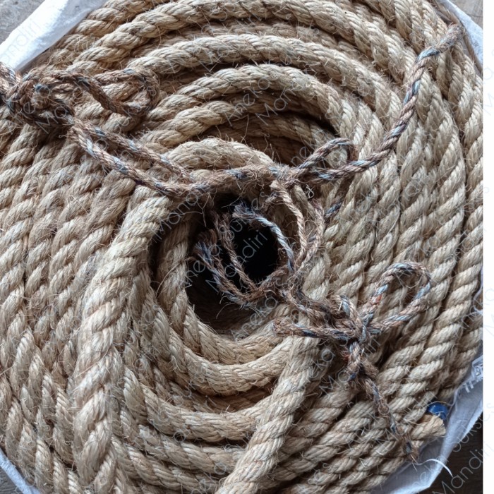 Jual TALI SISAL 18MM / TALI TAMBANG GONI 18MM / TALI TAMBANG TAMPAR ...