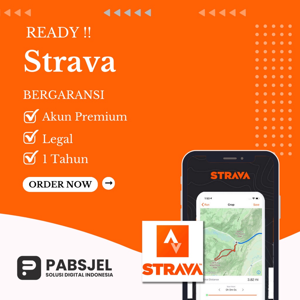 Jual Strava Premium 1 Tahun Full Garansi Termurah (Proses Cepat ...