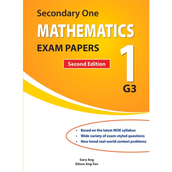 Jual Sec 1 E Math Exam Paper (Express) - Comptes Bookstore | Shopee ...