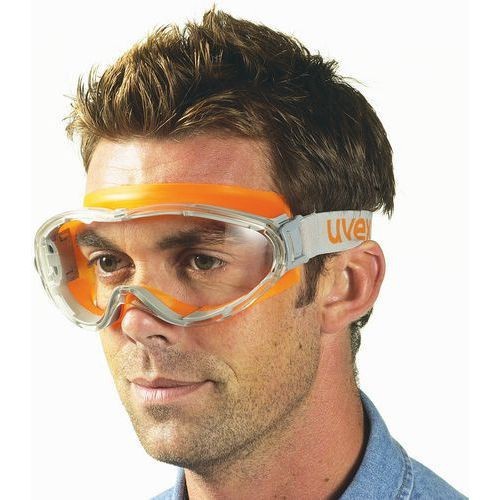 Jual UVEX Safety Goggle Ultrasonic Orange Clear | Shopee Indonesia