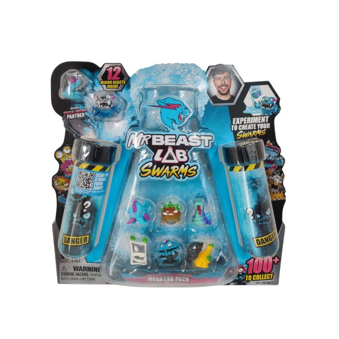Jual Mainan Mr Beast Lab Swarms Mega Lab 12 Pack | Shopee Indonesia