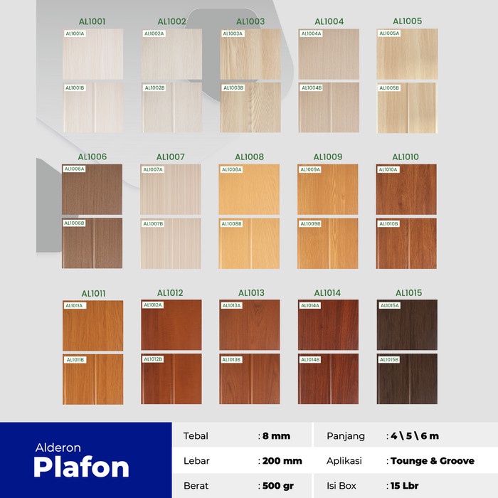 Jual Alderon Plafon Upvc Ceiling | Shopee Indonesia
