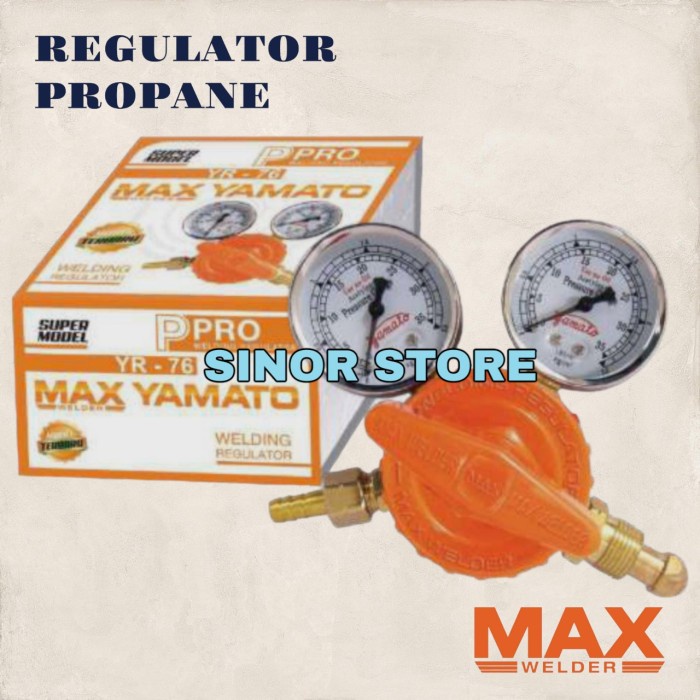 Jual Regulator Las Propane LPG Max Yamato Tabung Gas Elpiji Welding Kode 926 | Shopee Indonesia