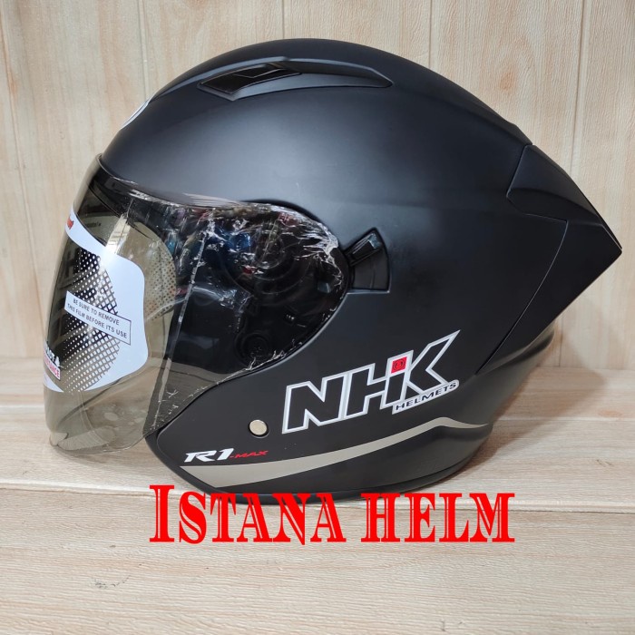 Jual KACA HELM VISOR HELM NHK R1 MAX R1 ELITE LIGHT SMOKE ORIGINAL NHK ...