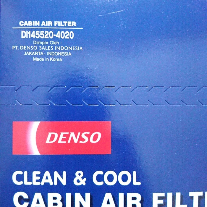 Jual 145520-4020 Denso Cabin Filter AC Innova Reborn, All New Avanza ...
