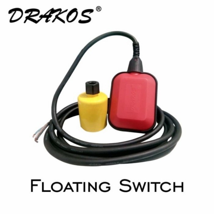 Jual Float Switch DRAKOS 2 Meter Pelampung Otomatis Pompa celup 2Meter | Shopee Indonesia