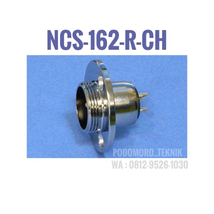 Jual NCS-162-R-CH / NCS 162 R CH Nanaboshi Konektor Logam Bulat Seri NCS | Shopee Indonesia
