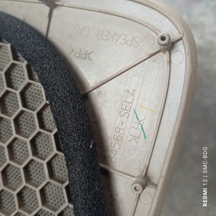 Jual Cover Tutup Penutup Spiker Belakang Bekas Honda City New Gd8 ...