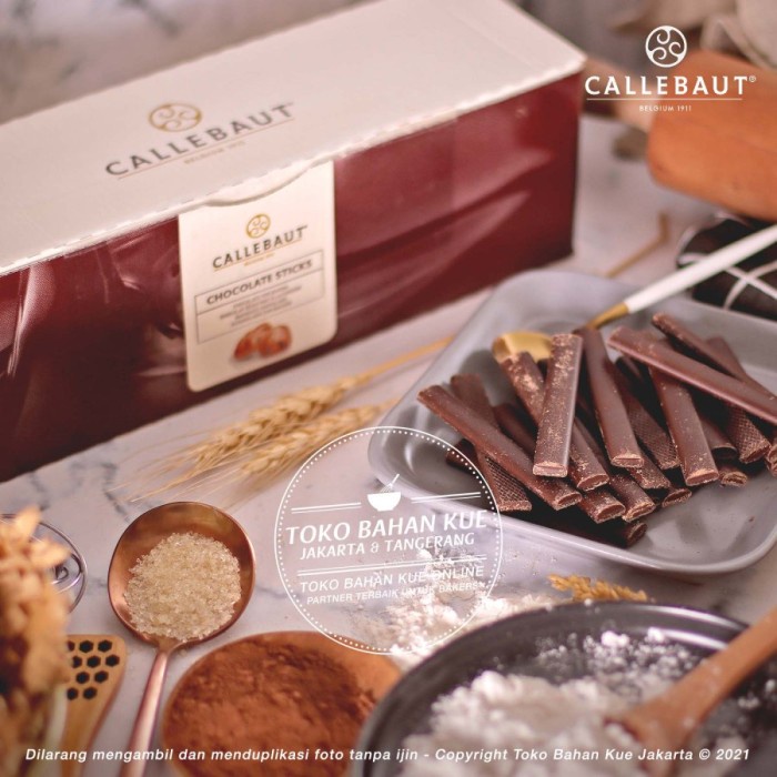 Jual Ready Stok" Callebaut Baking Sticks 44% 500Gr Dark Chocolate ...