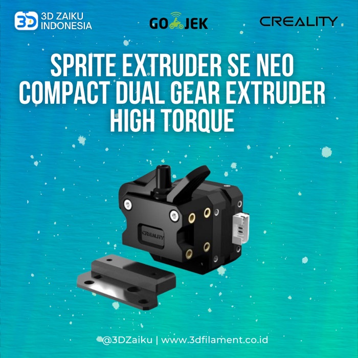 Jual Creality Sprite Extruder SE NEO Compact Dual Gear Extruder High Torque | Shopee Indonesia