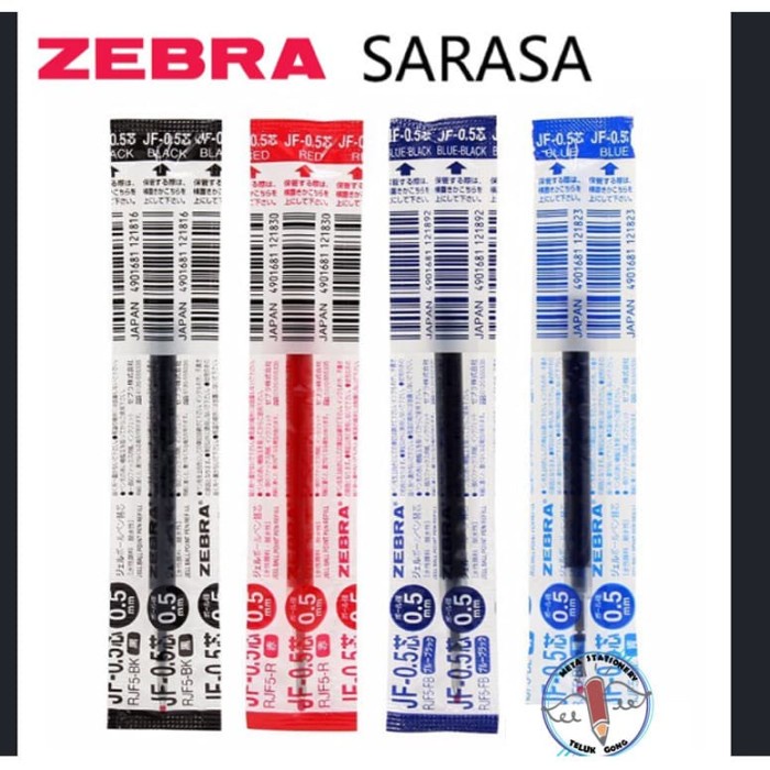 Jual JTTOP" ISI PULPEN SARASA GEL 0.5 BLACK 1PC | Shopee Indonesia