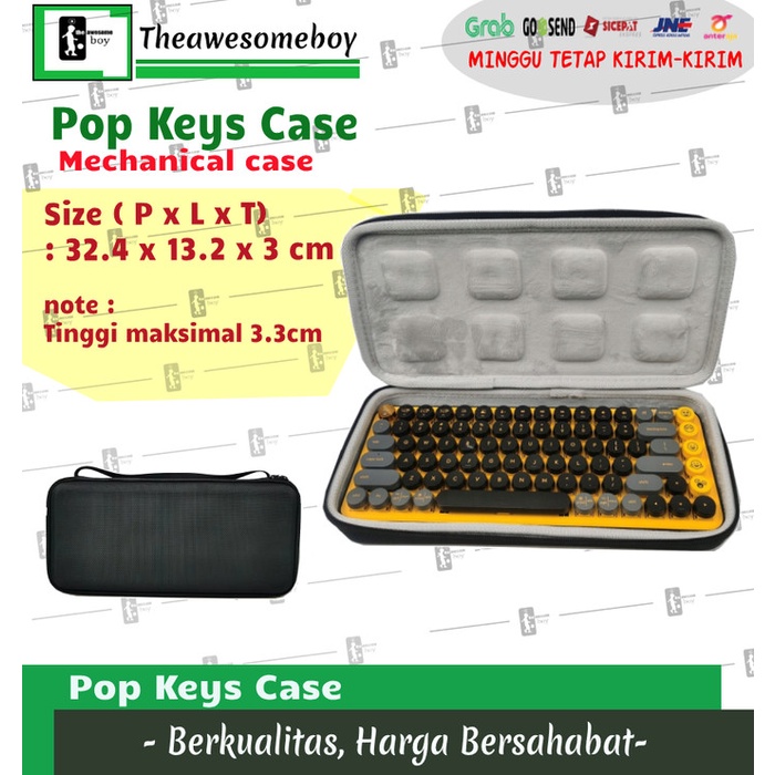 Jual Logitech Pop Keys Keyboard Hard Case Casing TKL Mechanical ...