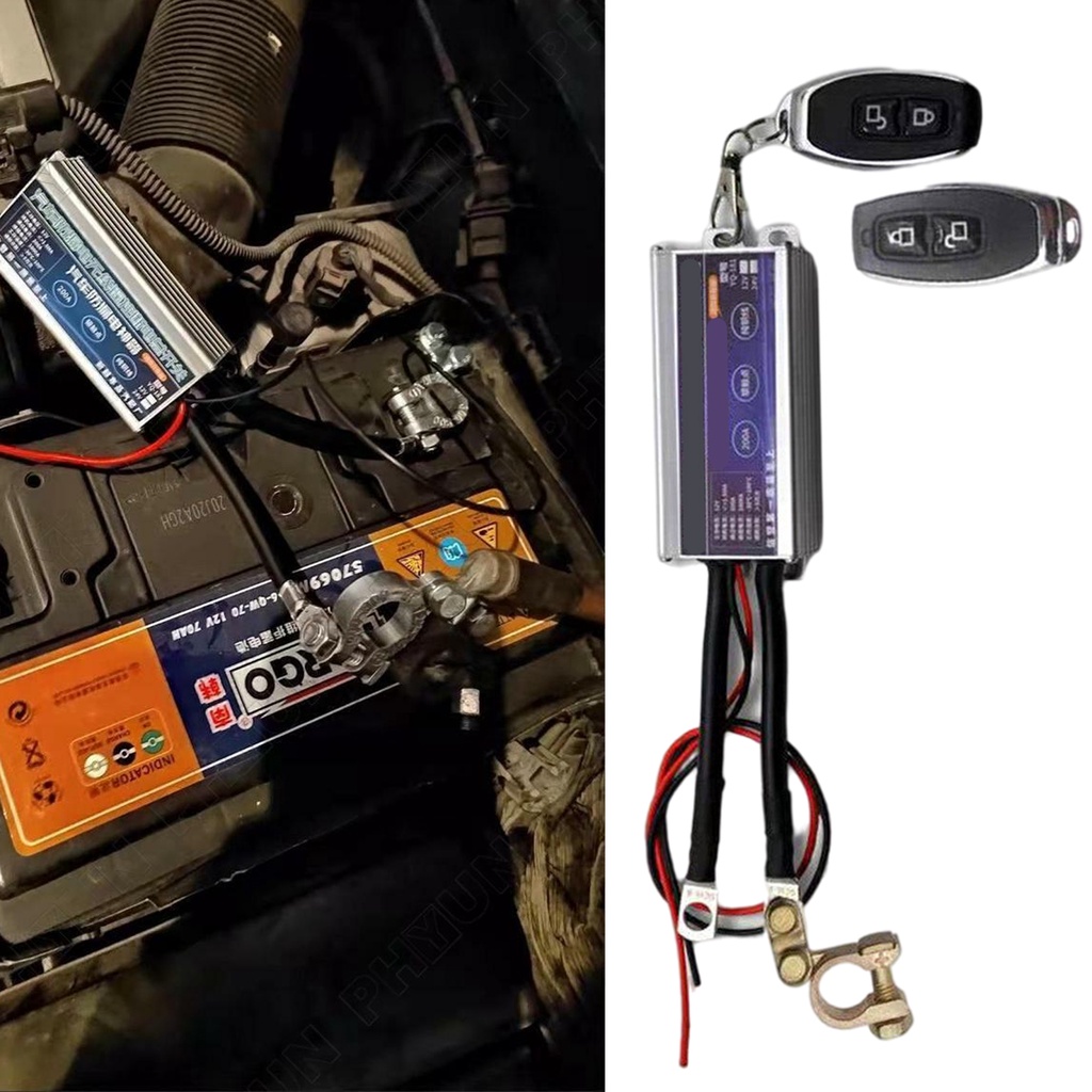 Jual Wireless Remote Control Car Battery Disconnect Cut Off Isolator ...