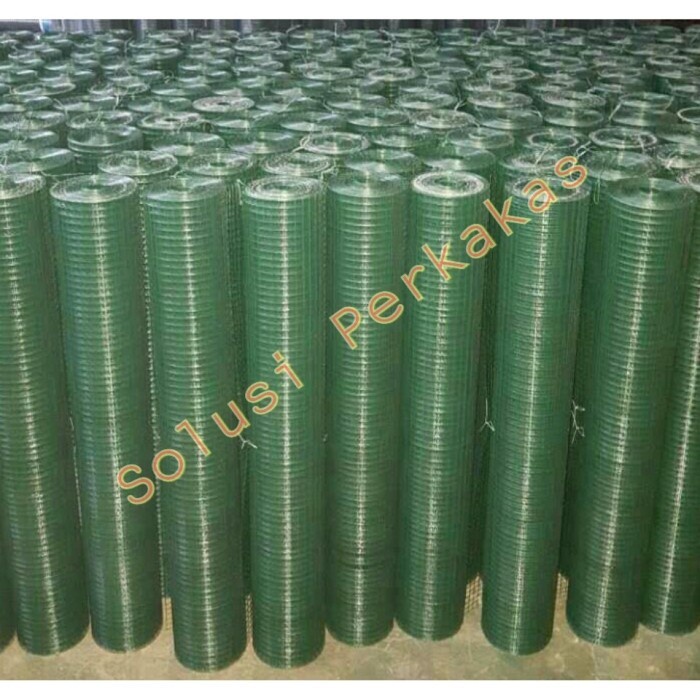 Jual Kawat loket PVC /kawat RAM PVC ayakan kandang / kawat 1/2" x 10 ...